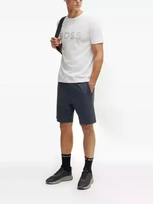 BOSS Logo-appliqué Track Shorts