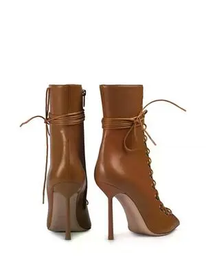 LE SILLA 100mm Courtney Boots - Brown