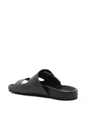 ANCIENT GREEK SANDALS Diogenis Slides - Black