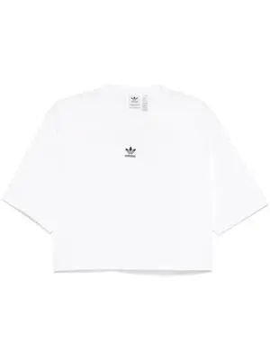 Adidas Cropped T-shirt - White