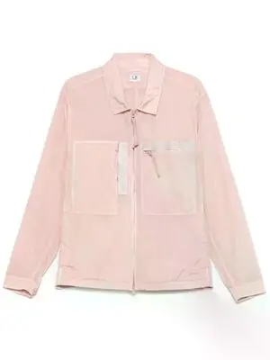 C.P. COMPANY Logo-embroidered Jacket - Pink