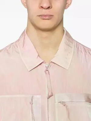 C.P. COMPANY Logo-embroidered Jacket - Pink