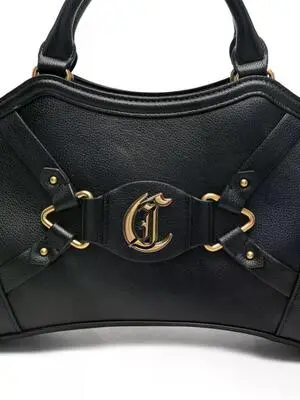 Just Cavalli Logo-plaque Tote Bag - Black