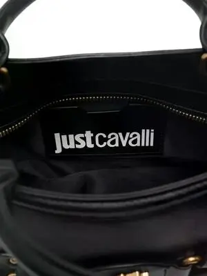 Just Cavalli Logo-plaque Tote Bag - Black