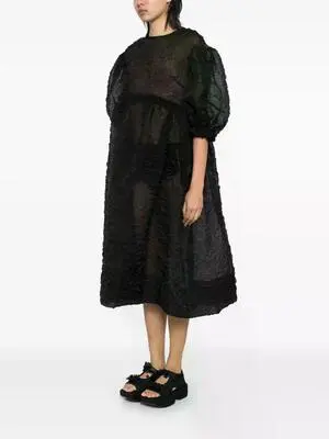Simone Rocha Ruffle Detail Smock Dress