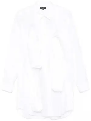 Comme Des Garçons Poplin Shirt - White