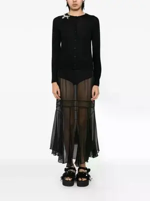 Simone Rocha Broken Necklace Cardigan