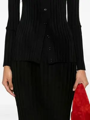 Fabiana Filippi Ribbed-knit Midi Skirt