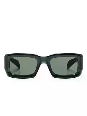 DB EYEWEAR BY DAVID BECKHAM Rectangle-frame Sunglasses - Green