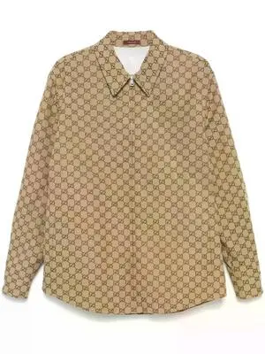 Gucci Canvas Overshirt - Neutrals