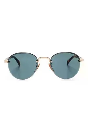DB EYEWEAR BY DAVID BECKHAM Pantos-frame Sunglasses - Gold