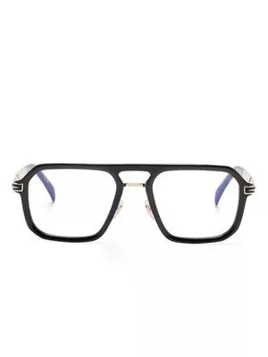 DB EYEWEAR BY DAVID BECKHAM Pilot-frame Glasses - Black