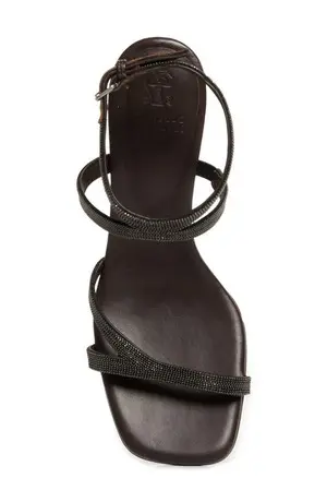 Brunello Cucinelli Monili Strap Wedge Sandal