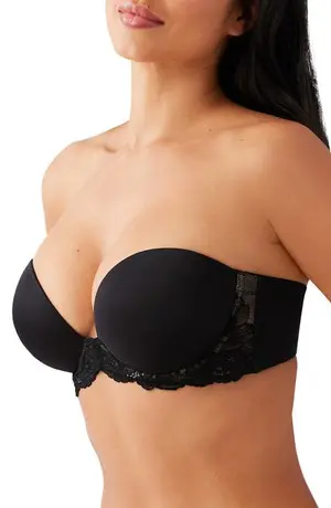 Wacoal Self-assured Underwire Convertible Push-up Bra - Black