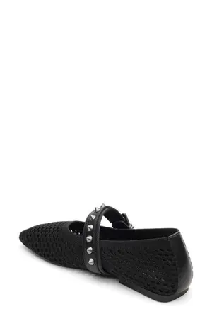 Ash Bijoux Studded Mary Jane Flat
