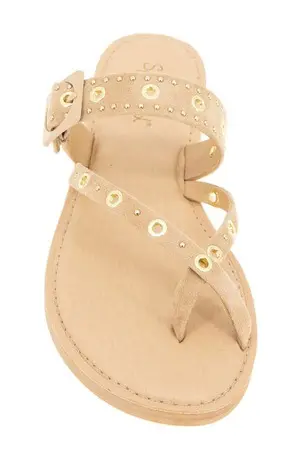 Splendid Sutton Stud Slide Sandal - Honey Beige