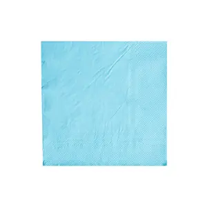 JOLLITY & CO Solid Color Cocktail Napkins Cloud