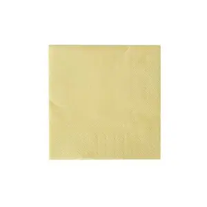 JOLLITY & CO Solid Color Cocktail Napkins Lemon