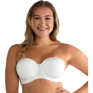 Parfait Elise Strapless Bra - Pearl White