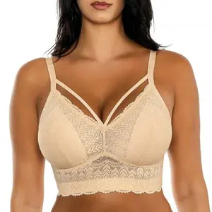 Parfait Mia Wire-free Padded Lace Bralette Bare (copy)