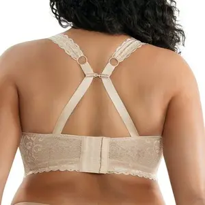 Parfait Adriana Wire-free Lace Bralette - Bare