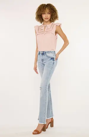 KANCAN Claire High Rise Bootcut Jeans
