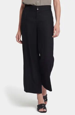 NYDJ Waverly Linen Blend Wide Leg Pants