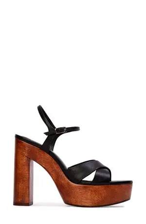 BLACK SUEDE STUDIO Rhae Platform Sandals