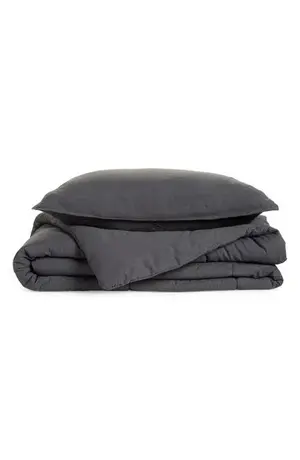 UGG Devon Comforter & Sham Set - Charcoal