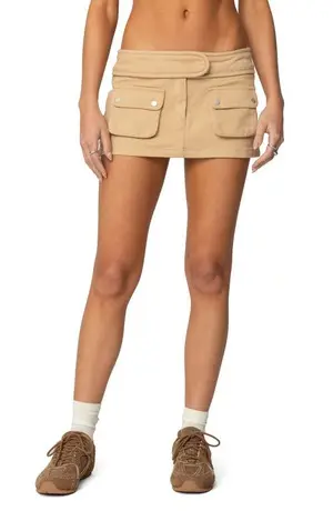 EDIKTED Mavis Cotton Cargo Skort