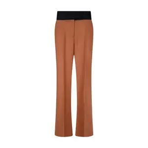 Marina Moscone Relaxed Virgin Wool Trousers