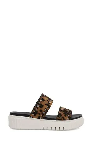 Mia Lexi Platform Slide Sandal