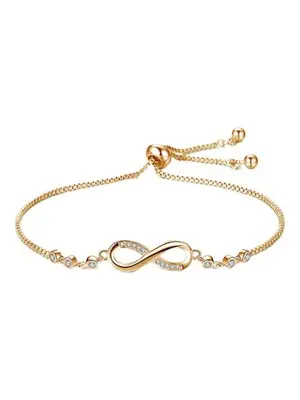 DLORIA Hollywood Sensation Infinity Bracelet - Gold