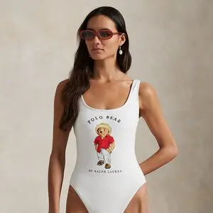 Ralph Lauren Polo Bear One-piece Swimsuit