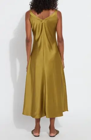 Lyssé Gemma Satin Midi Slipdress