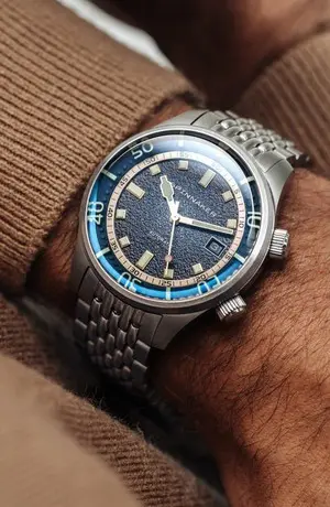 SPINNAKER Bradner Automatic Bracelet Watch - Blue