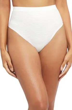 Spanx Spanxshape™ Invisible Cotton Blend Thong - Powder