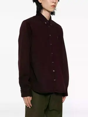 Ami Logo-embroidered Shirt