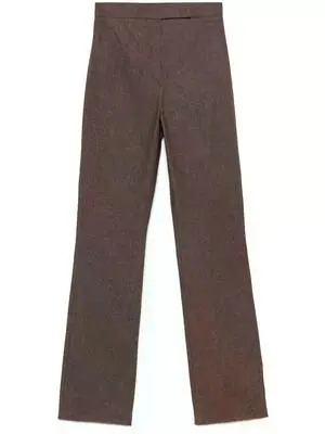 Max Mara Button-fastening Straight Leg Trousers