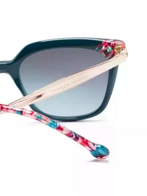 Carolina Herrera Butterfly-frame Sunglasses