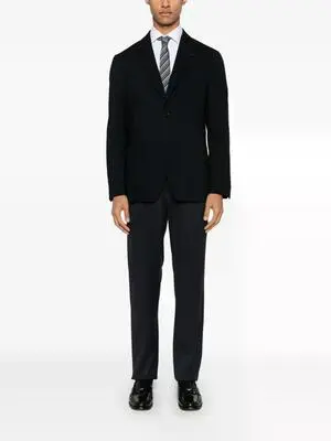 LARDINI Herringbone-pattern Blazer
