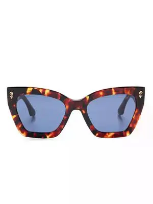 Etro Butterfly-frame Sunglasses - Brown