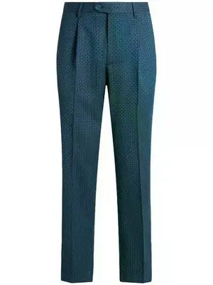 Etro Embroidered Bottoms For Men