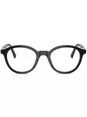 Miu Miu Round-frame Glasses - Black