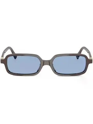Miu Miu Rectangle-frame Sunglasses - Brown