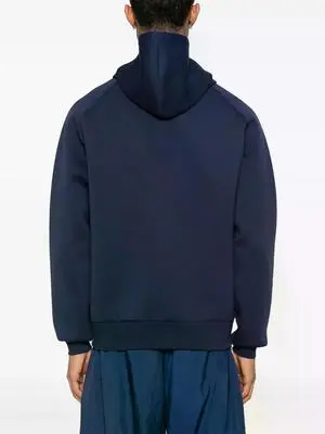 AUTRY Logo-debossed Hoodie - Blue