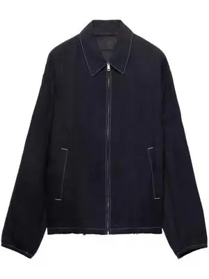 Prada Cotton Blouson Jacket - Black
