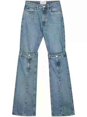 Coperni Open Knee Jeans - Blue