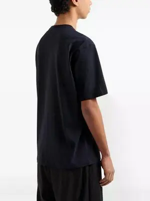 Armani Exchange Logo-embroidered T-shirt