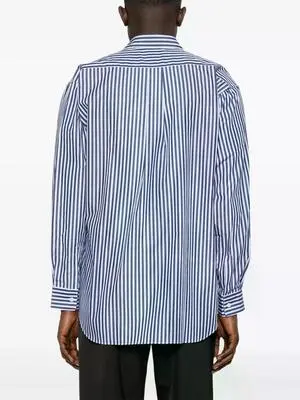 Comme Des Garçons Striped Shirt - Blue